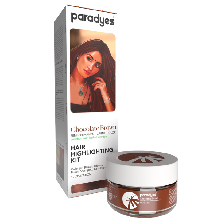 Foxy.in : Buy Paradyes Ammonia Free Chocolate Brown Semi-permanent Hair ...