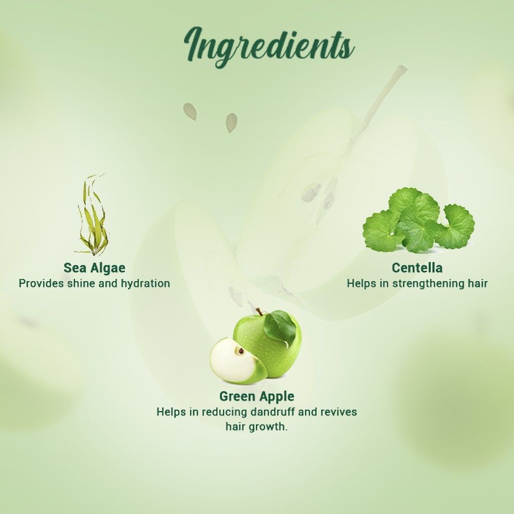 Foxy.in : Buy Biotique Green Apple Fresh Daily Purifying Shampoo and ...