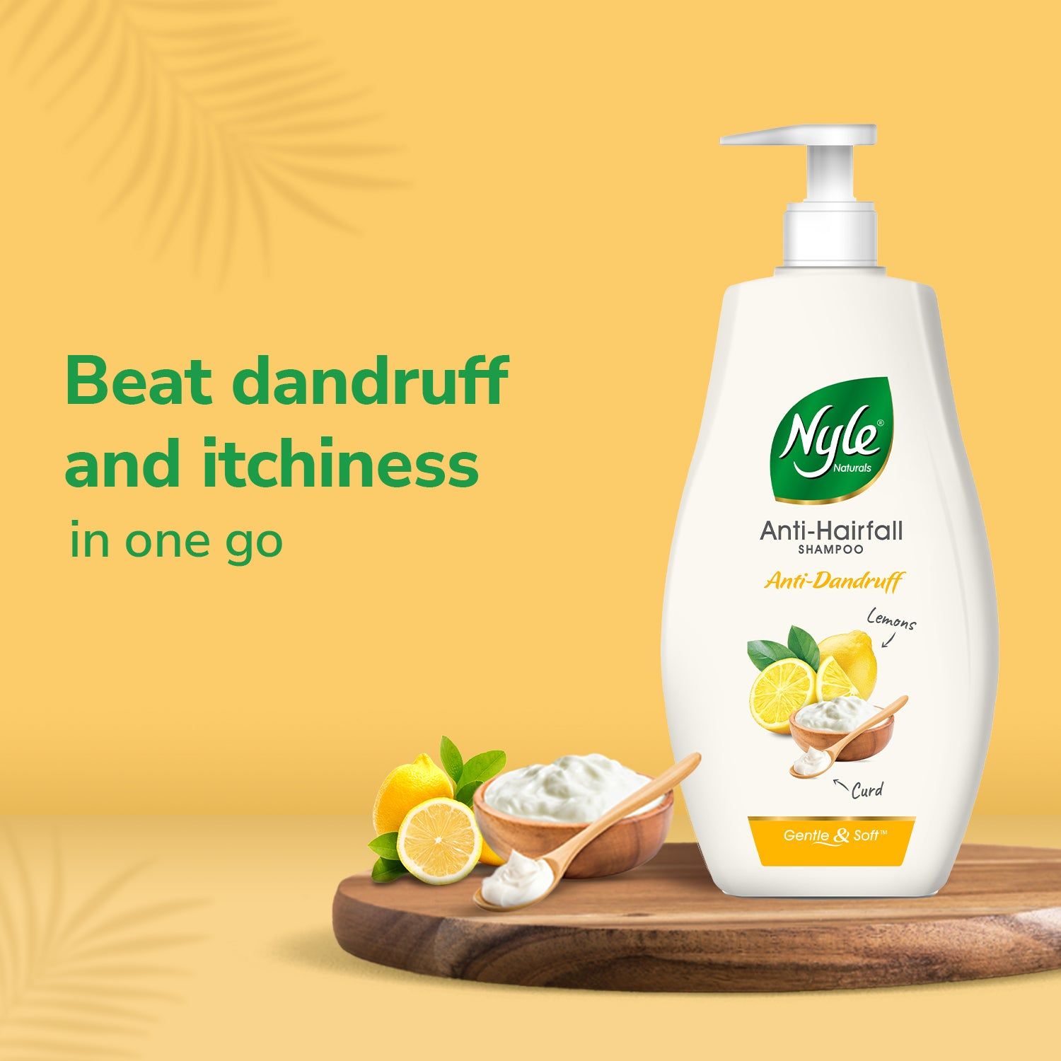 Foxy.in : Buy Nyle Naturals Anti Dandruff Shampoo With Lemon And Curd ...