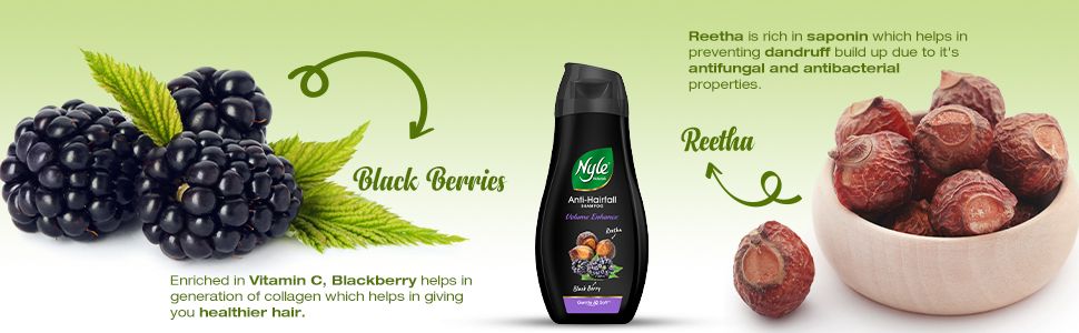 Foxy.in : Buy Nyle Naturals Volume Enhance Anti Hairfall Shampoo online ...