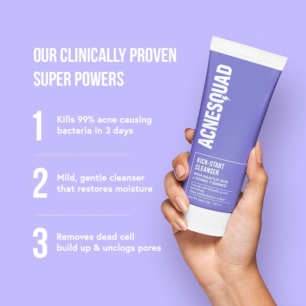 Foxy.in : Buy AcneSquad Salicylic Acid Face Wash & Active Acne Spot ...