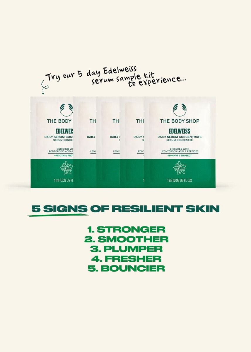 Foxy.in : Buy The Body Shop Edelweiss Serum Concentrate Sheet Mask ...