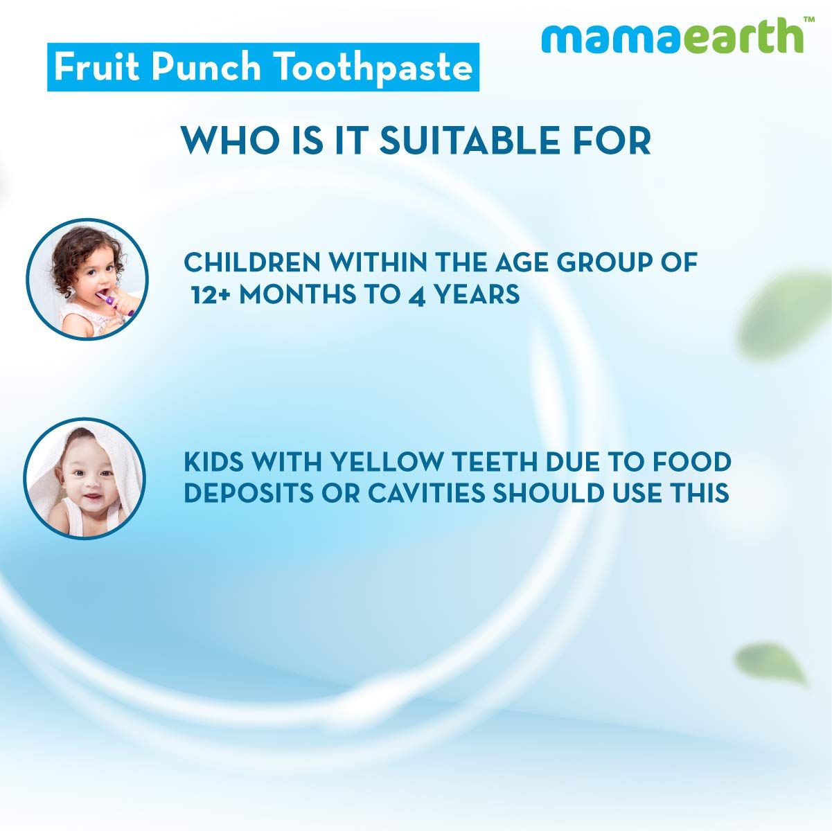 Foxy.in : Buy mamaearth Fruit Punch Toothpaste For Kids online in India ...