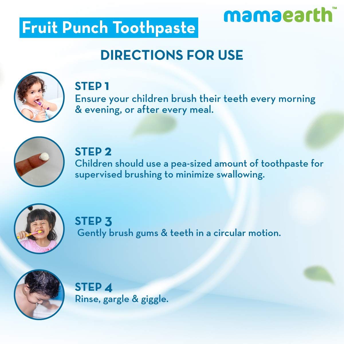 Foxy.in : Buy mamaearth Fruit Punch Toothpaste For Kids online in India ...