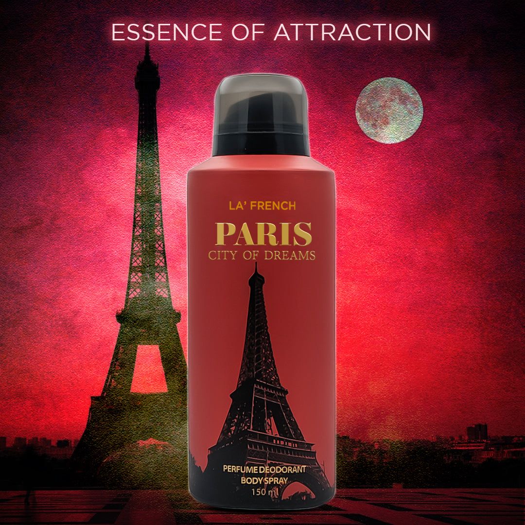 Foxy.in : Buy La French Paris City of Dreams Deodorant Perfume (150 ml ...