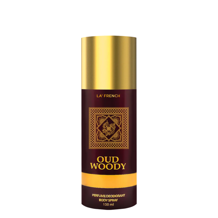 Foxy.in : Buy La French Oud Woody Deodorant Perfume (150ml) online in ...