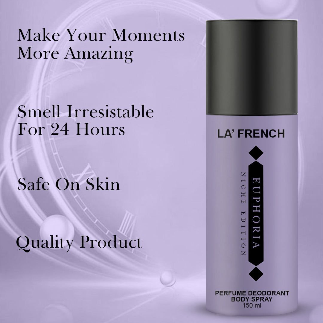 Foxy.in : Buy La French Euphoria Niche Edition Deodorant Perfume ...