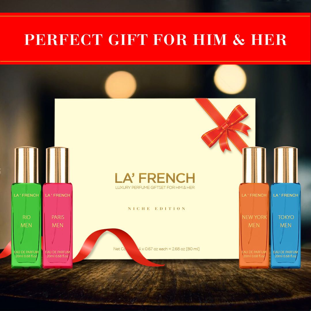 Foxy.in : Buy La French City of Dream Luxury Perfume Gift For Men Set ...