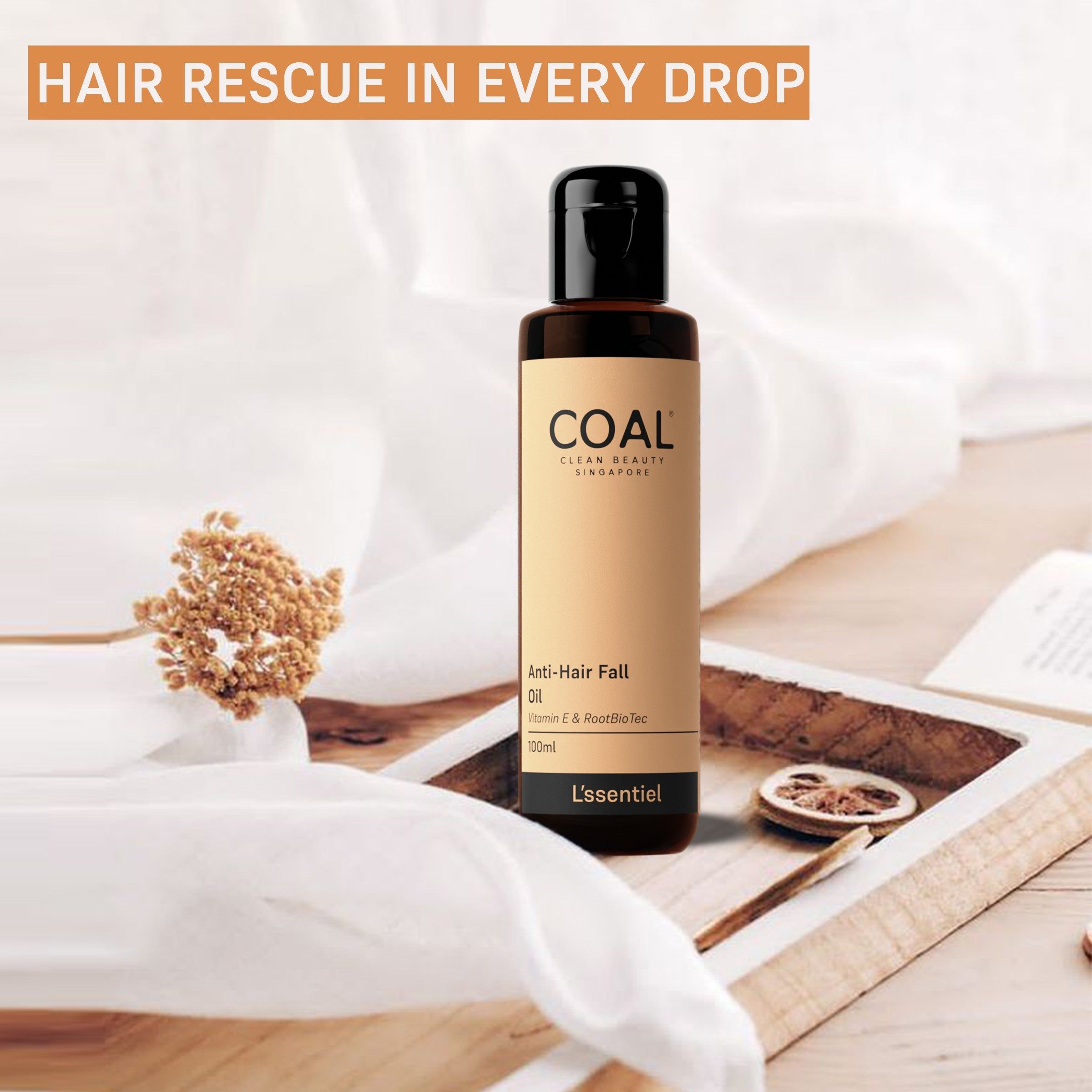 Foxy.in : Buy Coal Clean Beauty Anti Hair Fall Oil online in India on ...