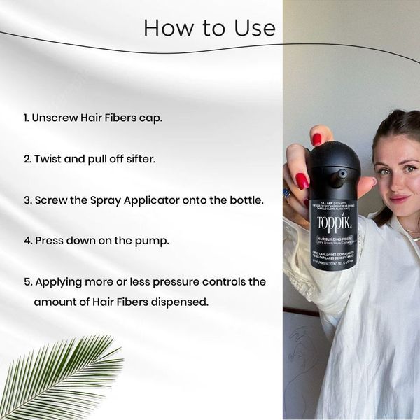 Foxy.in : Buy Toppik Spray Applicator Pump For Thinning Hair and ...