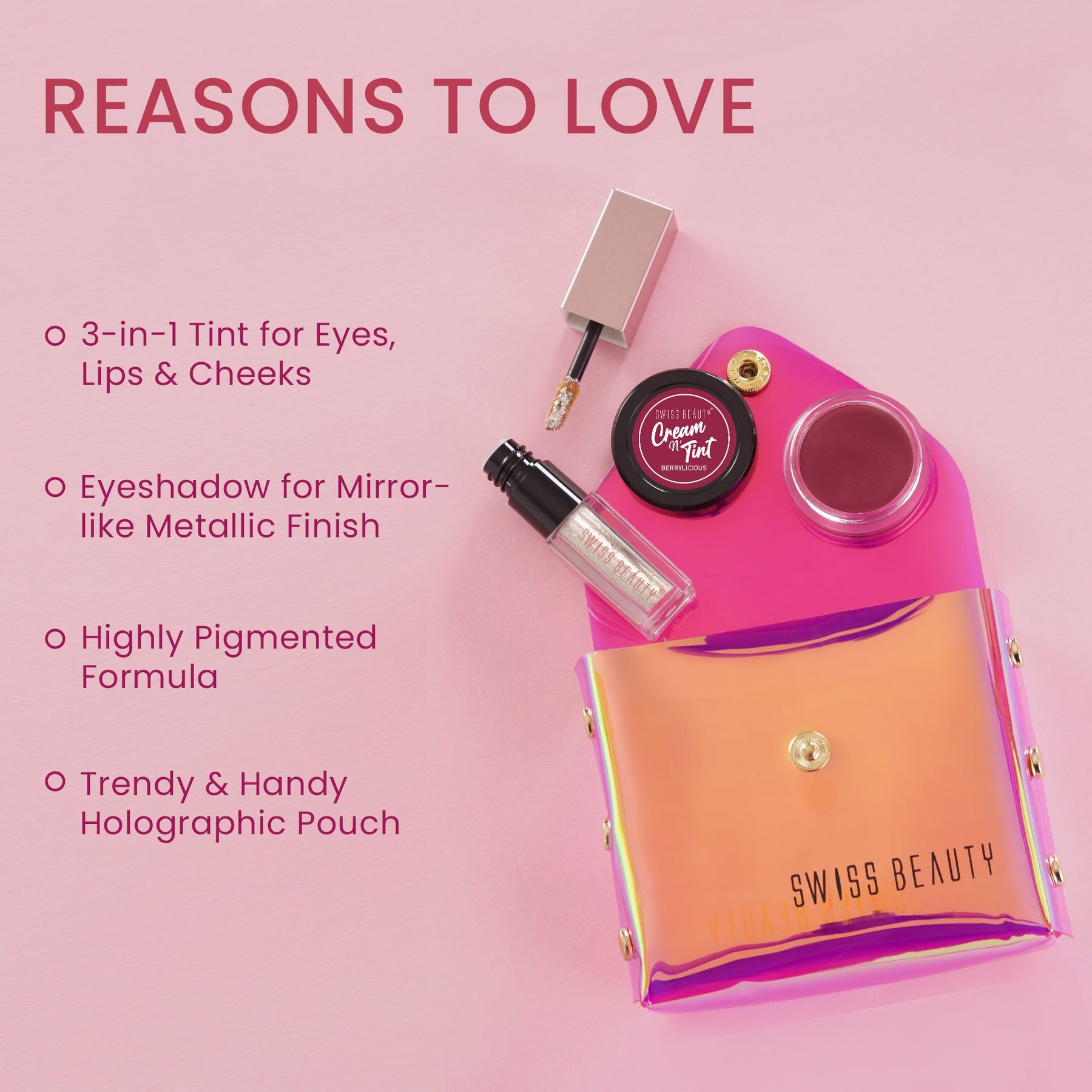 Foxy.in : Buy Swiss Beauty Face & Eye Makeup Kit online in India on ...