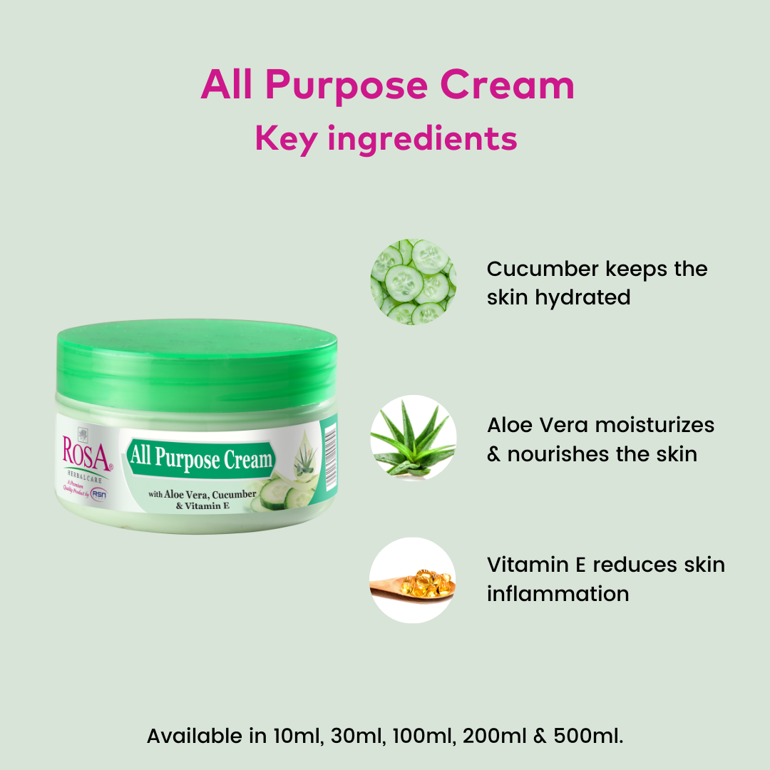 Foxy.in : Buy Rosa Herbal Care All Purpose Cream online in India on ...
