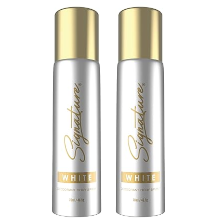 Foxy.in : Buy Signature White Deodorant Body Spray (70ml X 2 ) online ...