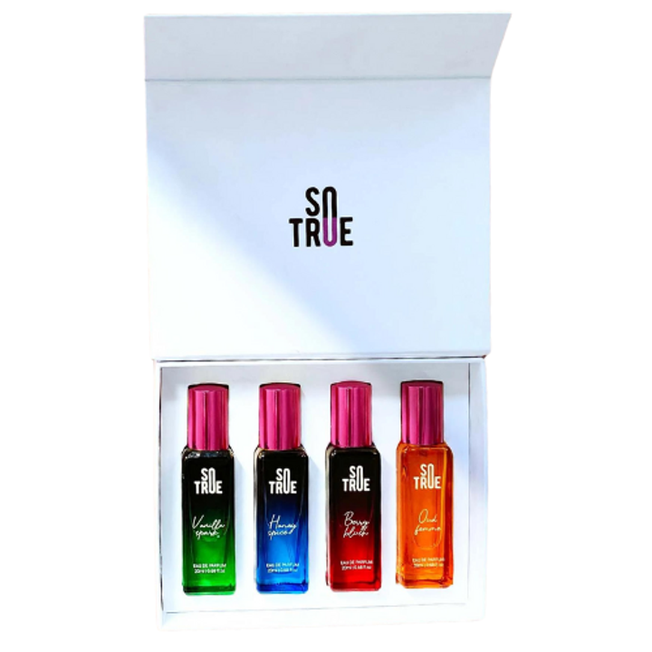 Foxy.in : Buy Sotrue Perfume For Women Gift Set Pack of 4x20 ml online ...