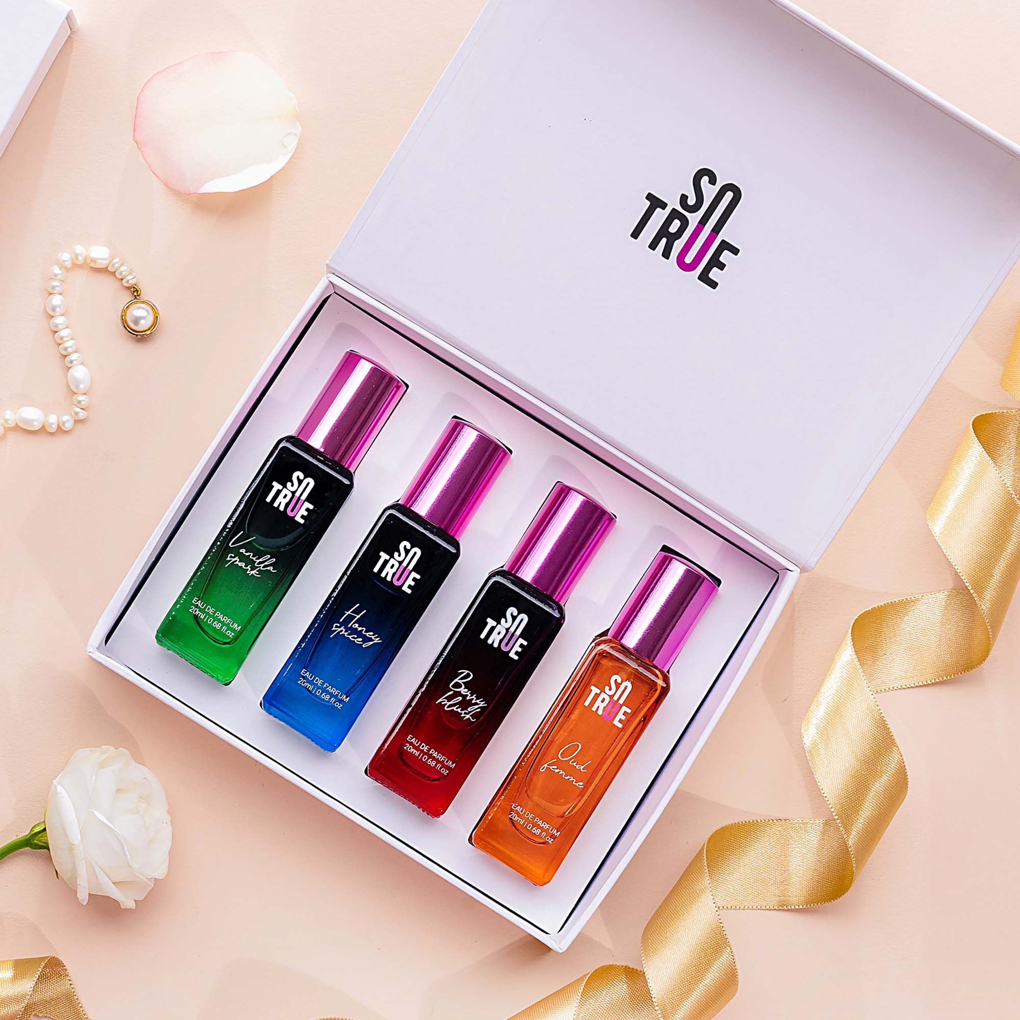 Foxy.in : Buy Sotrue Perfume For Women Gift Set Pack of 4x20 ml online ...